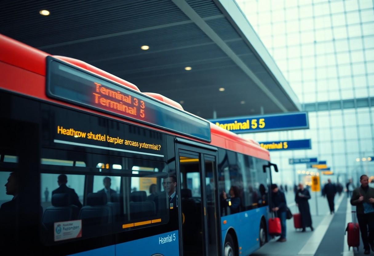 Heathrow Airport Transfer From Terminal 3 to 5 - Airport Transfers UK